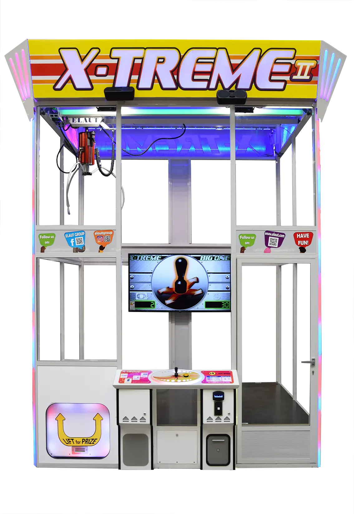 Big One X-treme II | Tallest & Huge Claw Machine by ELAUT