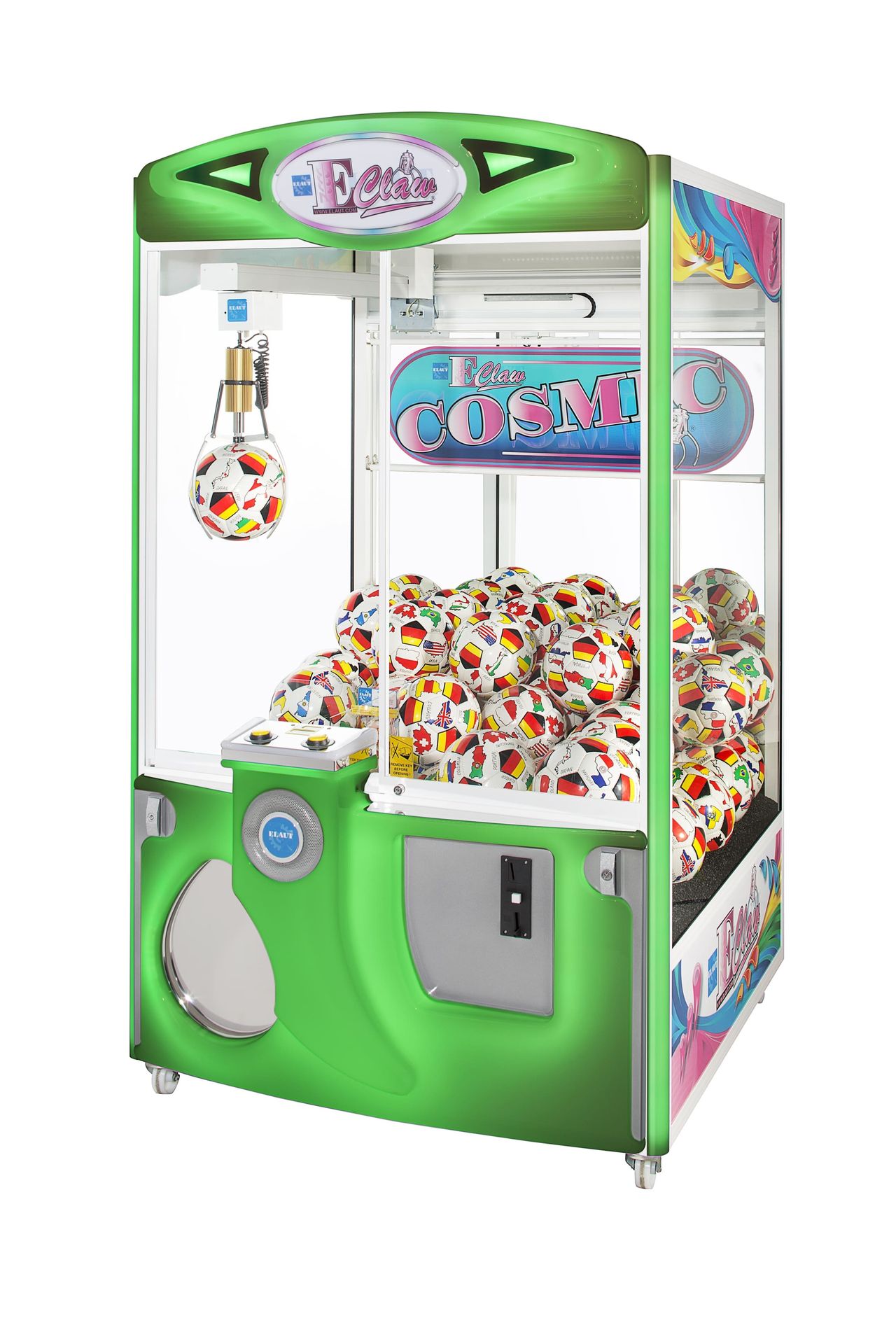 E-Claw Cosmic | Large Prize Claw Machine with LED Glow Front