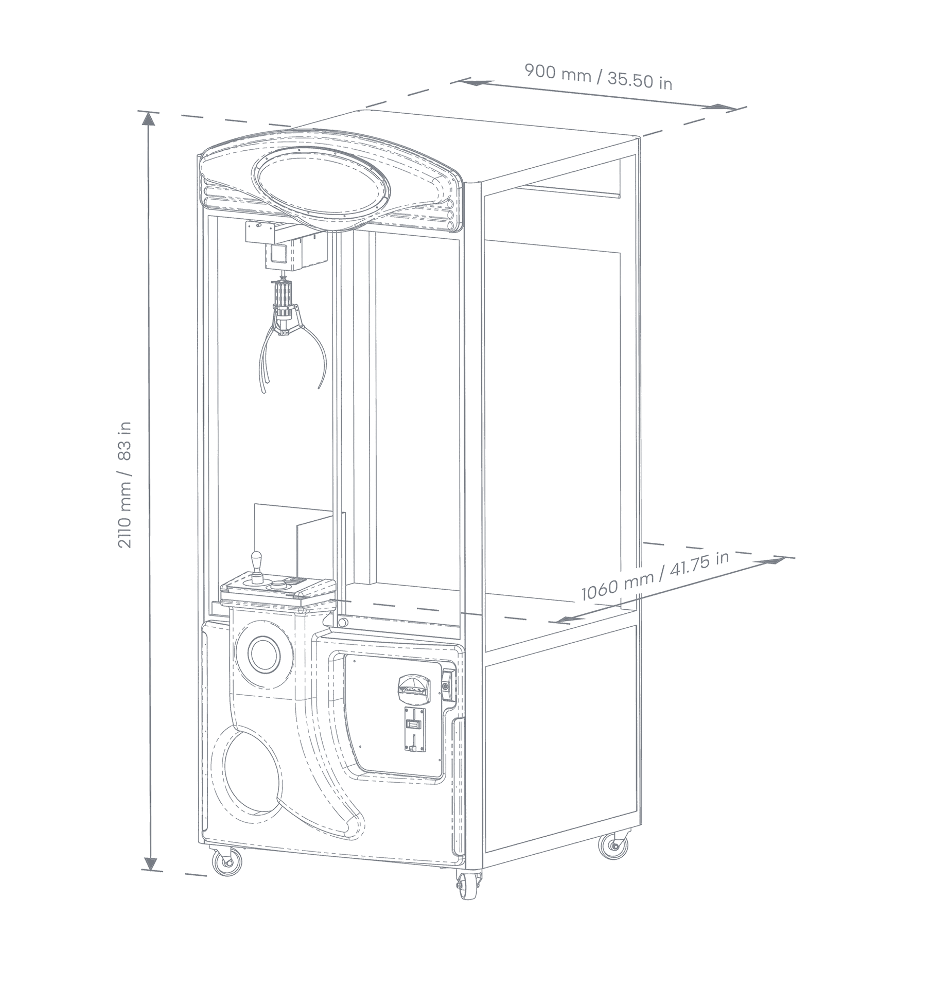 E-Claw 900 | Reliable, High-Earning Claw Machine by ELAUT