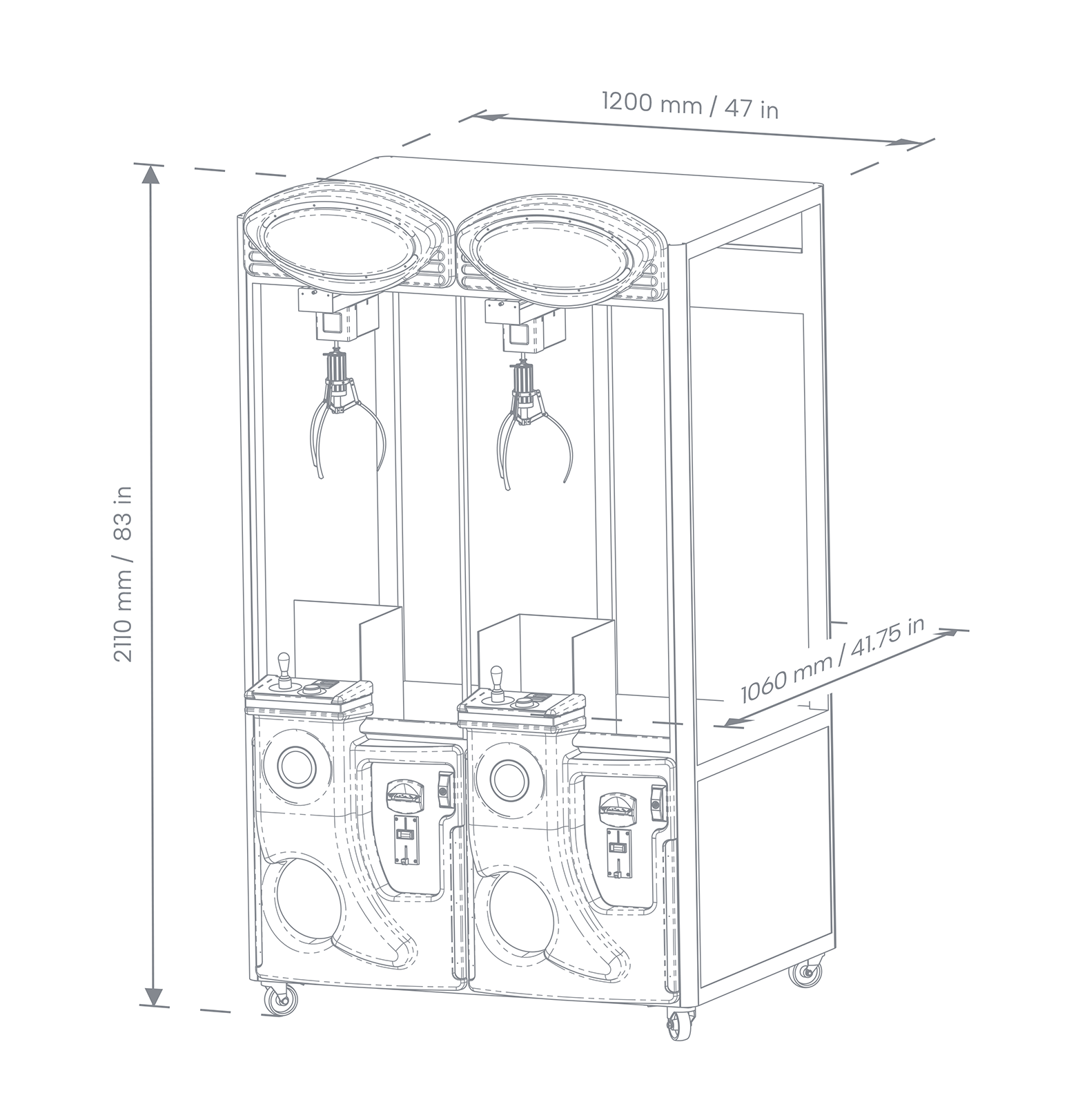 E-Claw 600 | Reliable, High-Earning Claw Machine by ELAUT