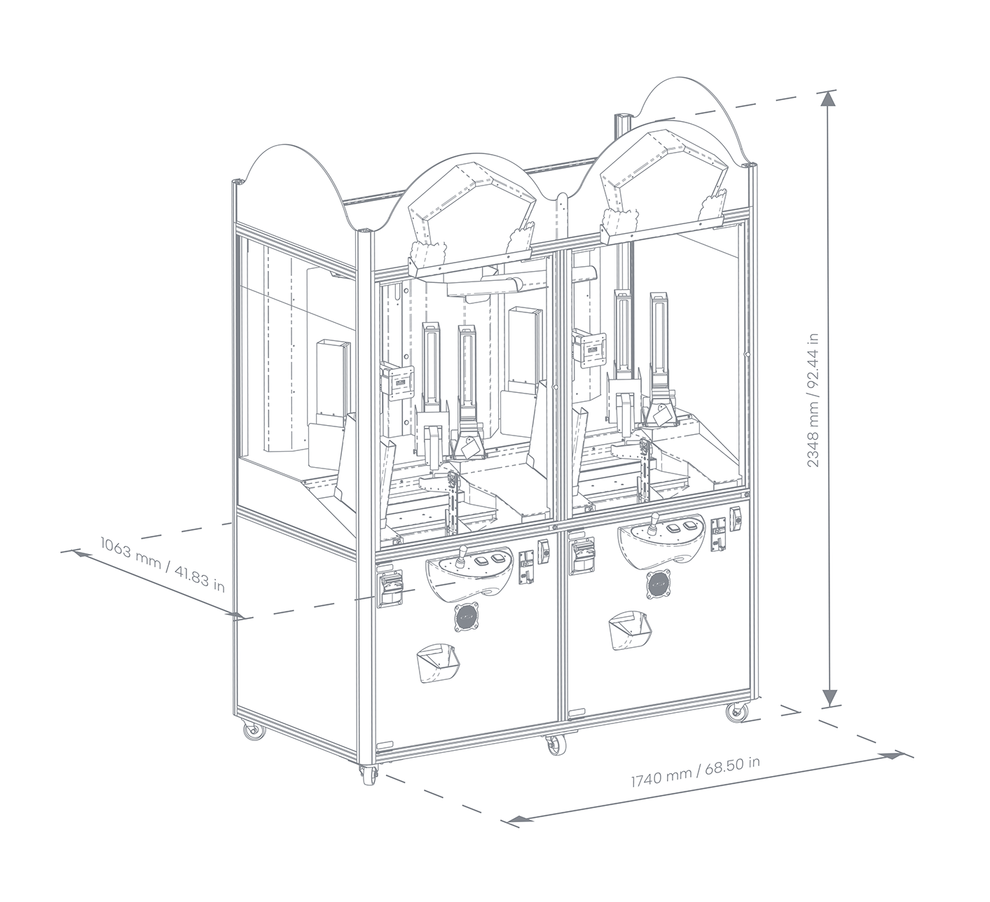 The Smurfs Coin Pusher | 2-Player Redemption Game by ELAUT