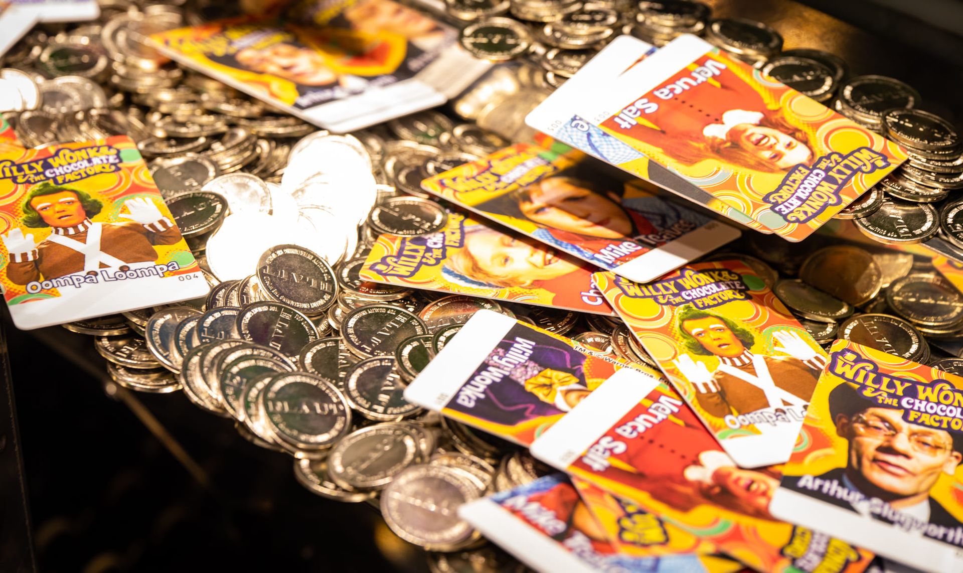 Willy Wonka Coin Pusher | Licensed Arcade Game by ELAUT