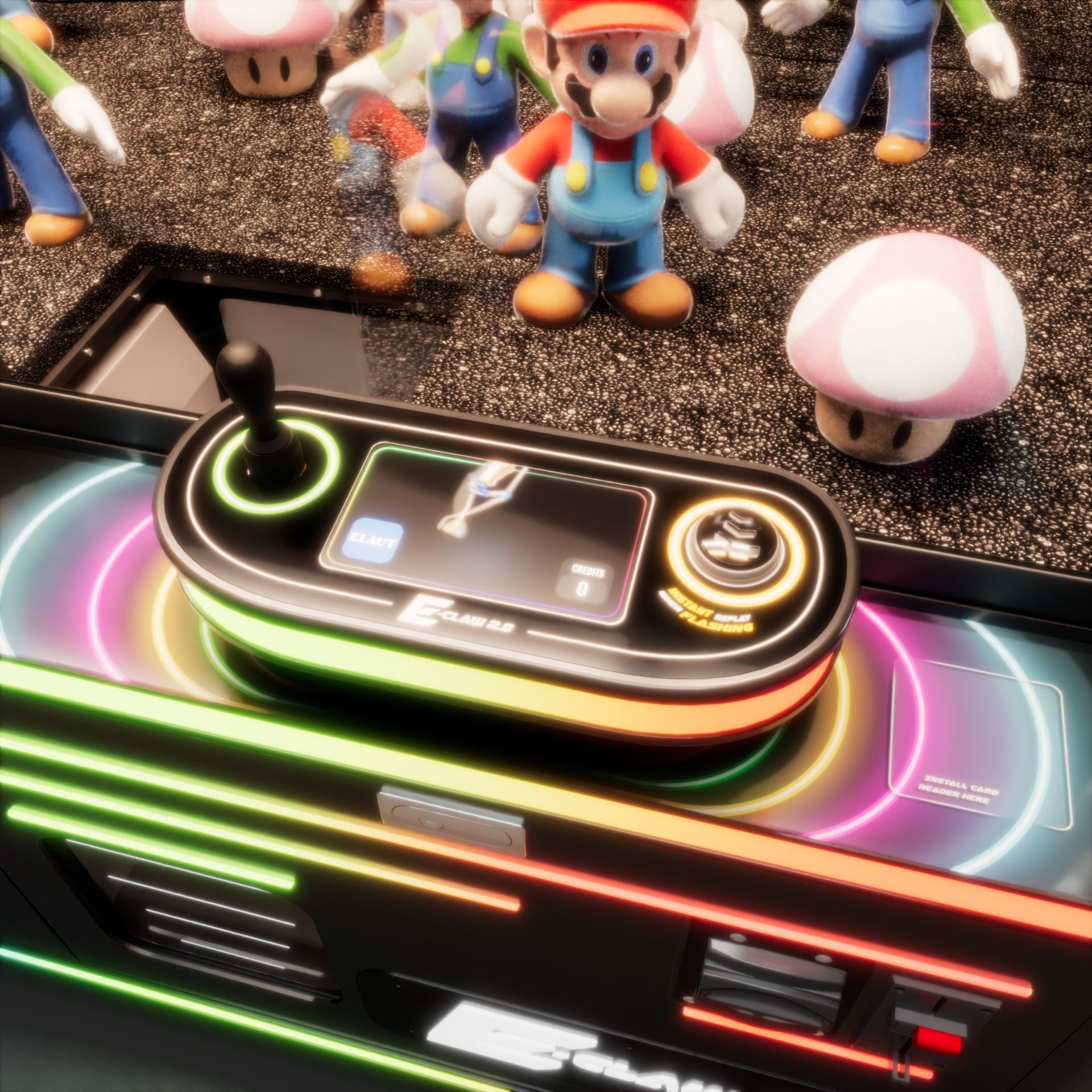 E-Claw 2.0 | Smart Claw Machine with remote access | ELAUT