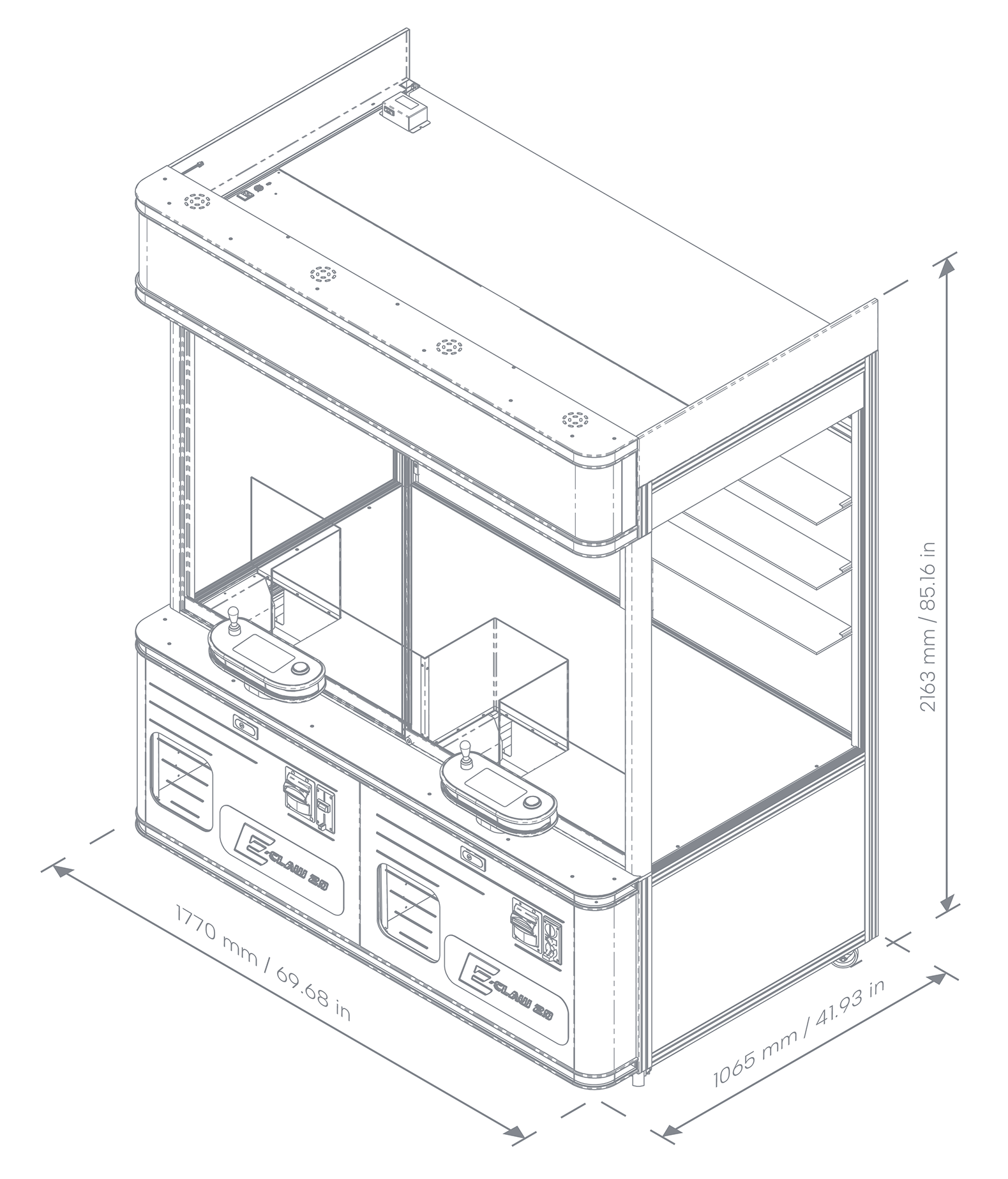 E-Claw 2.0 | Smart Claw Machine with remote access | ELAUT